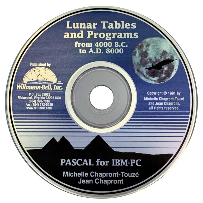 Lunar Tables & Programs (PASCAL) CD – ShopAtSky.Com